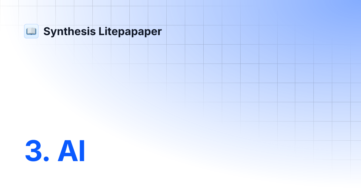 3. AI | Synthesis Litepapaper